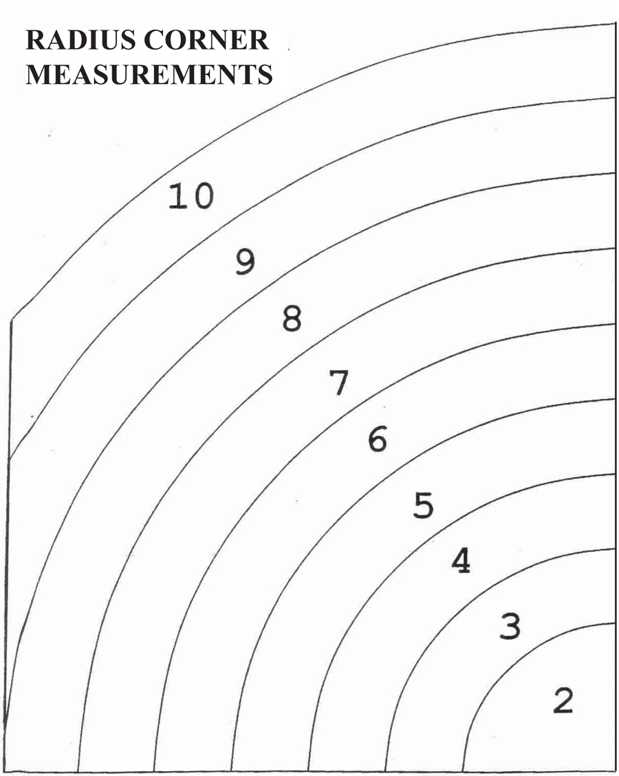 Corner Radius Template Printable Printable Blank World